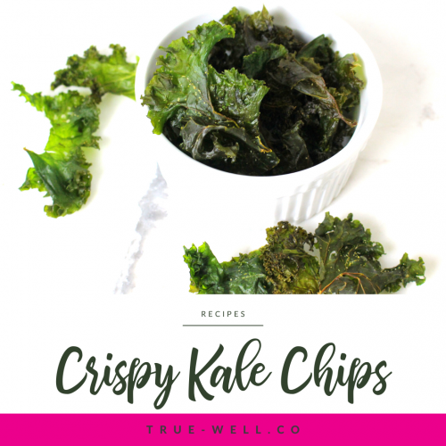 Crispy Kale Chips - a perfect winter snack!